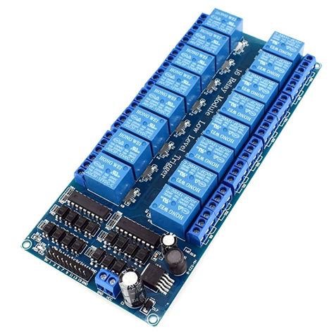 Electronikz 5V 16 Channel Relay Module Smart Expansion Board W