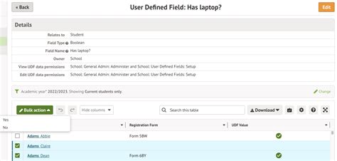 setting up and managing user defined fields udfs arbor help centre
