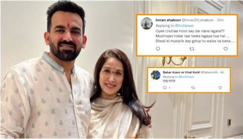 Islamists Attack Indian Cricketer Zaheer Khan For Celebrating Diwali