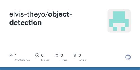 Github Elvis Theyo Object Detection