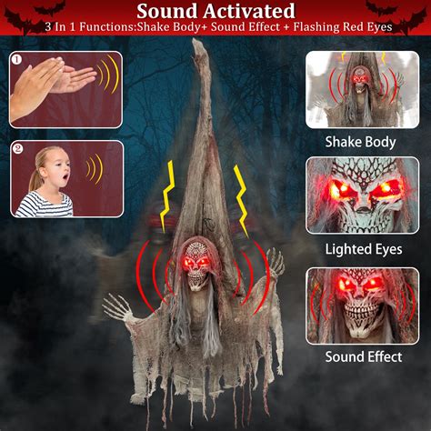 Halloween Animatronics Clearance Halloween Animatronic Skulls 3 Pack