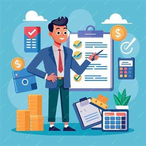 Premium Vector Income Tax Filing Calculate Revenue And Filling Tax