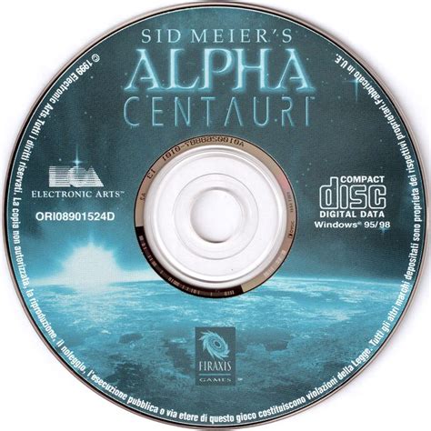 Sid Meiers Alpha Centauri Cover Or Packaging Material Mobygames