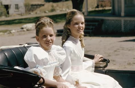 ‘little House On The Prairie Sisters Melissa Gilbert And Melissa Sue