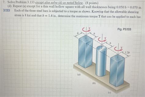 Solved Solve Problem 3133 ﻿except Also Solve D ﻿as Noted