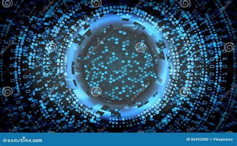 Future Technology Cyber Concept Background Abstract Security