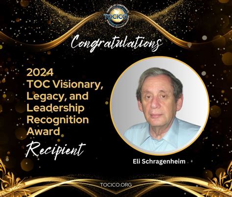 Tocico On Linkedin Tocico Tocicoawards Theoryofconstraints Tocinnovation