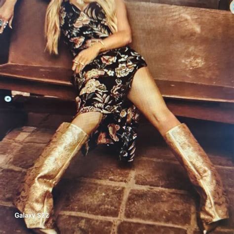 Jessica Simpson Shoes Jessica Simpson Brykia Boots Nib Size 95 Gold