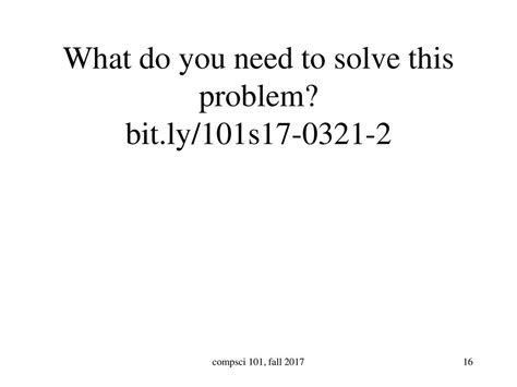 Compsci 101 Introduction To Computer Science Ppt Download
