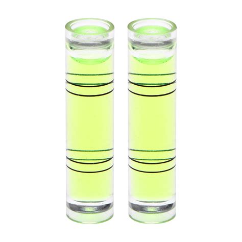 2pcs Cylindrical Bubble Level 95x40mm Mini Bullseye Spirit Levels