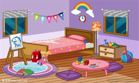 卡通房间设计图室内设计环境设计设计图库昵图网