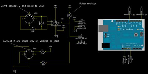 Using 1n137 For Arduino Midi In Rsynthdiy