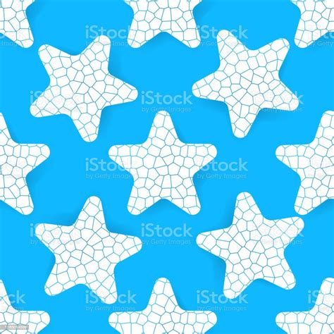 스타일이 있는 불가사리 무늬 심플한 플랫 스타일 수중 생활과 바다 해변 테마 벡터 원활한 배경 바다 별 해양 스타일 표면