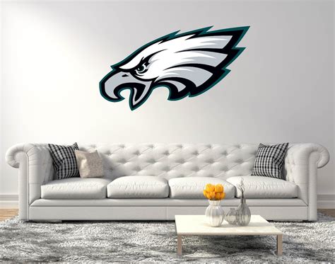 Philadelphia Eagles Wall Decal Football Team Wall Decal For Home