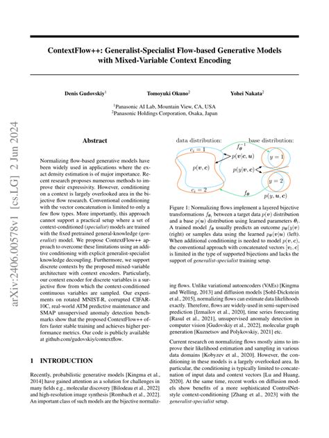 Pdf Contextflow Generalist Specialist Flow Based Generative Models