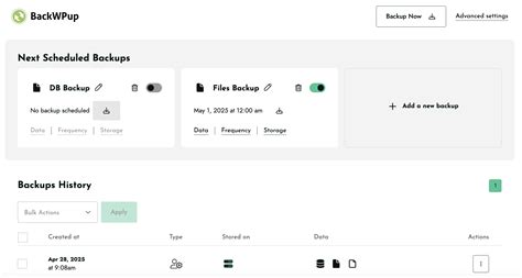 backwpup wordpress backup and restore plugin wordpress plugin