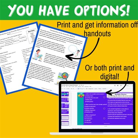 5th Grade Scientific Method Guided Notes Reading Passage Comprehension