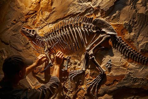 Examining Fossilization Processes Ar Generative Ai Premium Ai Generated Image