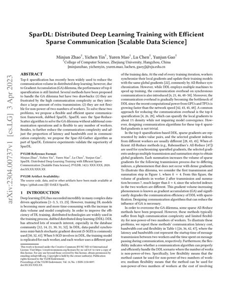 spardl distributed deep learning training with efficient sparse