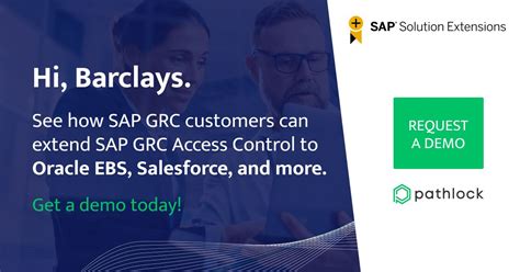 Pathlock On Linkedin Extending Sap Grc Barclays