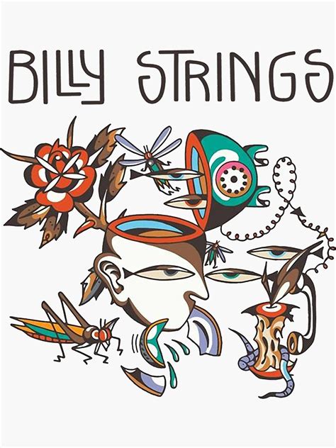 Billy Strings Sticker For Sale By Sethmartini Redbubble