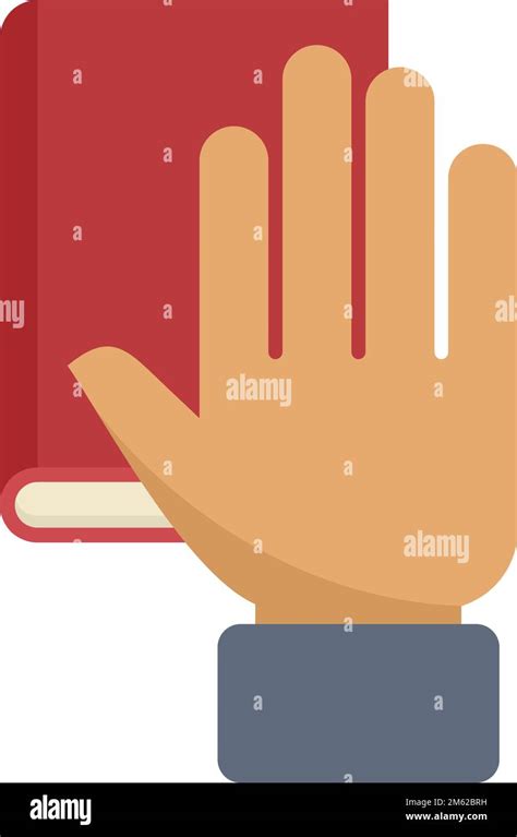 Touch Book Icon Flat Vector Online Appointment Open Dictionary Isolated Stock Vector Image