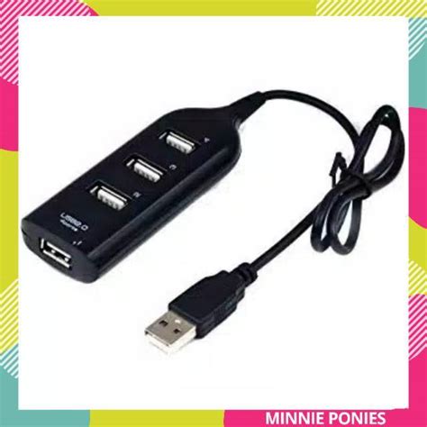 Jual Usb Hub 4 In 1 Colokan Usb Port Usb Cabang Charger Hp Portabel Usb Laptop USB