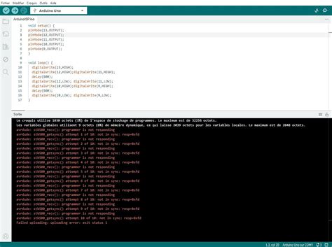 Beug Sur Carte Uno Français Arduino Forum