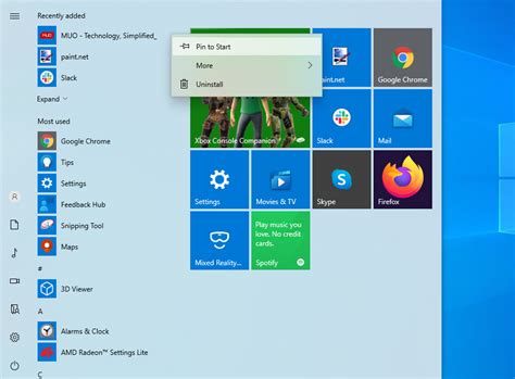 14 Ways To Hack Customize The Windows 10 Start Menu