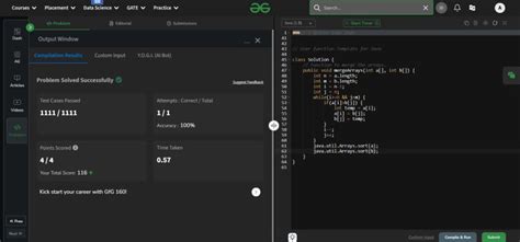 160daysofdsa problemsolving dsajourney codingchallenge gfg160