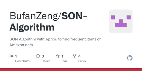 Github Bufanzengson Algorithm Son Algorithm With Apriori To Find