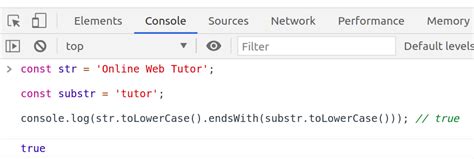 javascript startswith endswith methods example tutorial