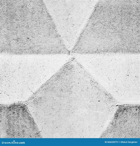 Concrete Geometric Seamless Pattern Stock Image Image Of Grunge Convex 86642079