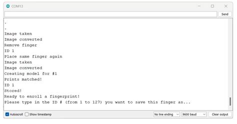 Interfacing R307 Fingerprint Sensor With Arduino Roboticsdna