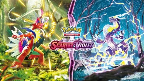 Tcg Pokémon Scarlet And Violet Set Announced