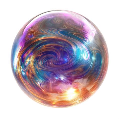 Shimmering Swirl Sphere Stock Image Image Of Shiny 314937547