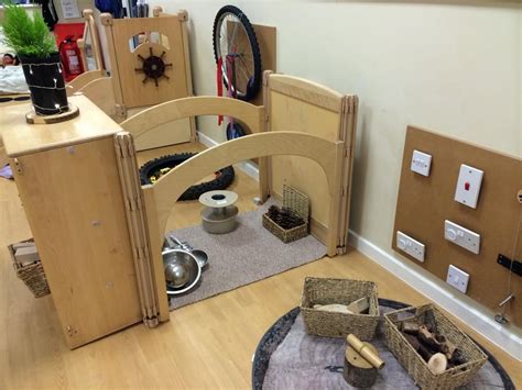 Indoor Learning Environment With Open Ended Materials