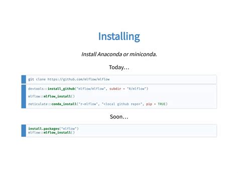 mlflow with r ppt