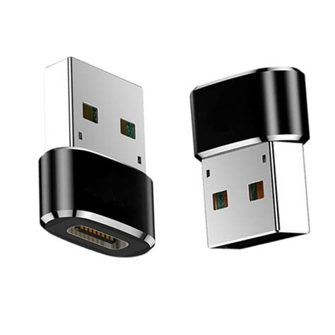 USB A Male To USB C Female Adapter Low Cost Earbuds