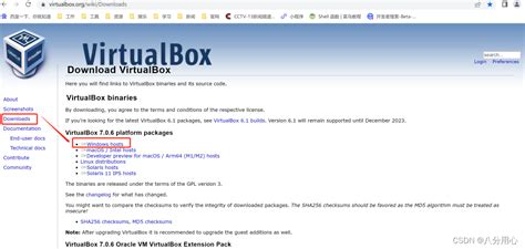 virtualbox 7 0 6 下载与安装 virtualbox 7 0 6 csdn博客