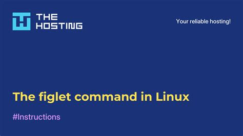 figlet command in linux