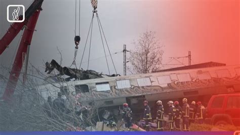 სარკინიგზო კატასტროფა საბერძნეთში Youtube