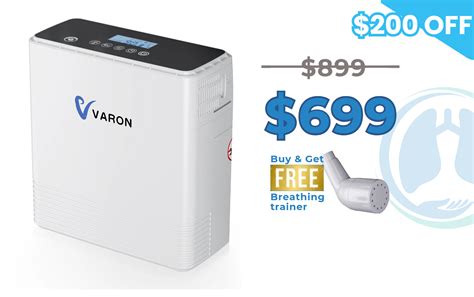 Varon Oxygen Concentrator Holiday Sale