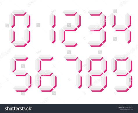 Seven Segment Indicators Over 118 Royalty Free Licensable Stock Vectors And Vector Art Shutterstock