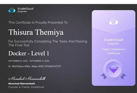 Docker Kubernetes Kodekloud 100daysofdevops Continuouslearning