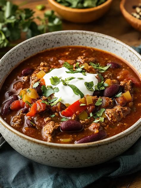 Ultimate Slow Cooked Stew Meat Chili For Cozy Evenings