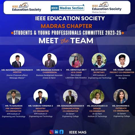 Ieee Mas Edsoc On Linkedin Ieee Ieeemadras Educationsociety