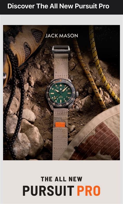 Jack Mason Pursuit Pro Watchcrunch