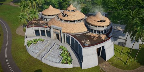 Jurassic World Evolution 2 How To Repair Buildings And Fences