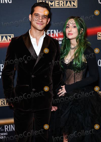 Photos And Pictures Los Angeles California Usa March 06 Tyler Posey And Wife Phem Olivia